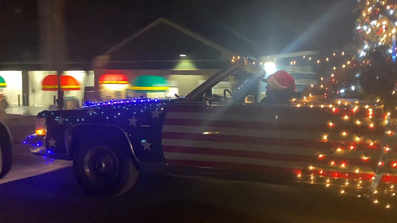 Santa upgrades his sleigh