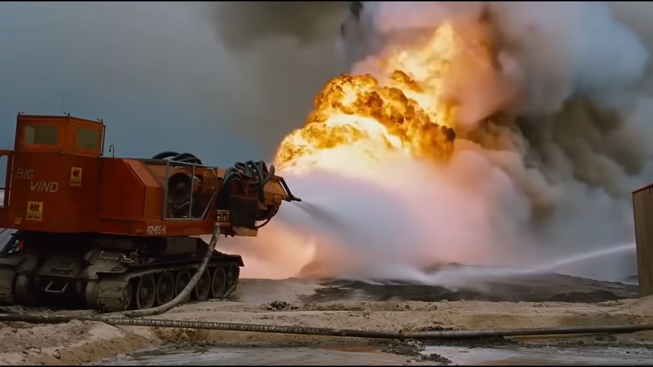 The day 700 oil wells were set on fire