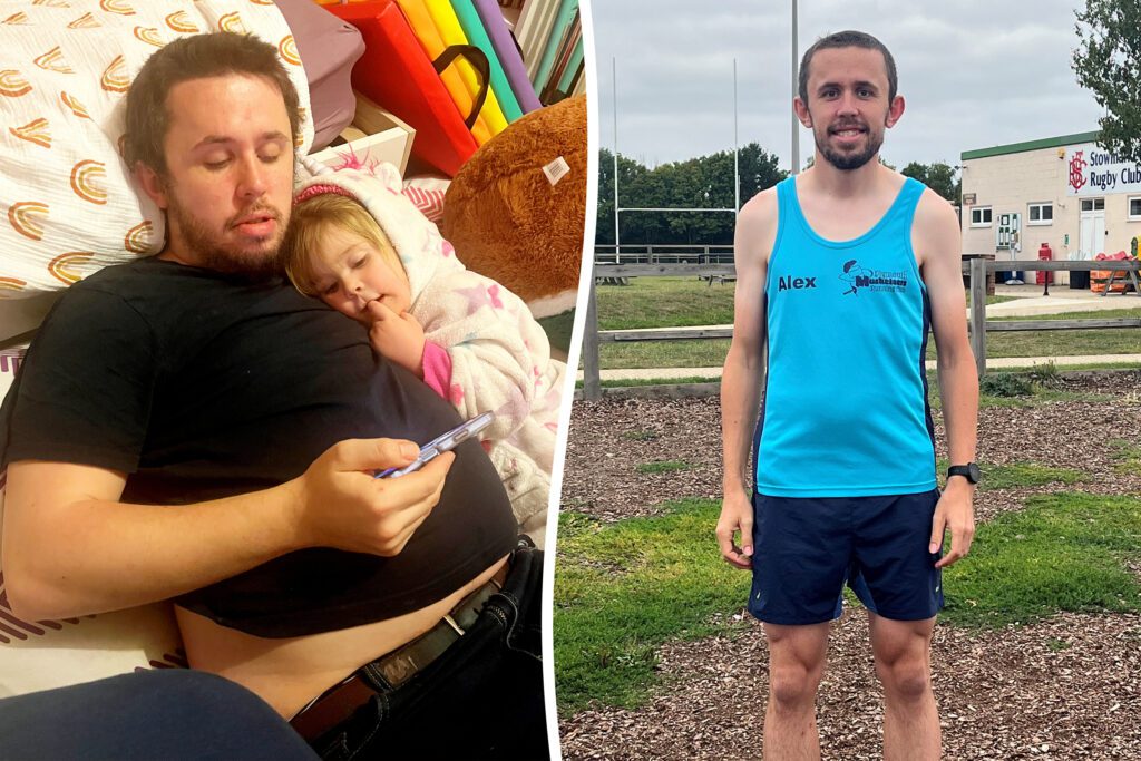 Dad’s shame at hiding food wrappers helped him lose 4st without jabs