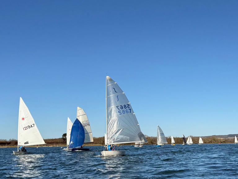 Dell Quay Frostbite Series races 3&4