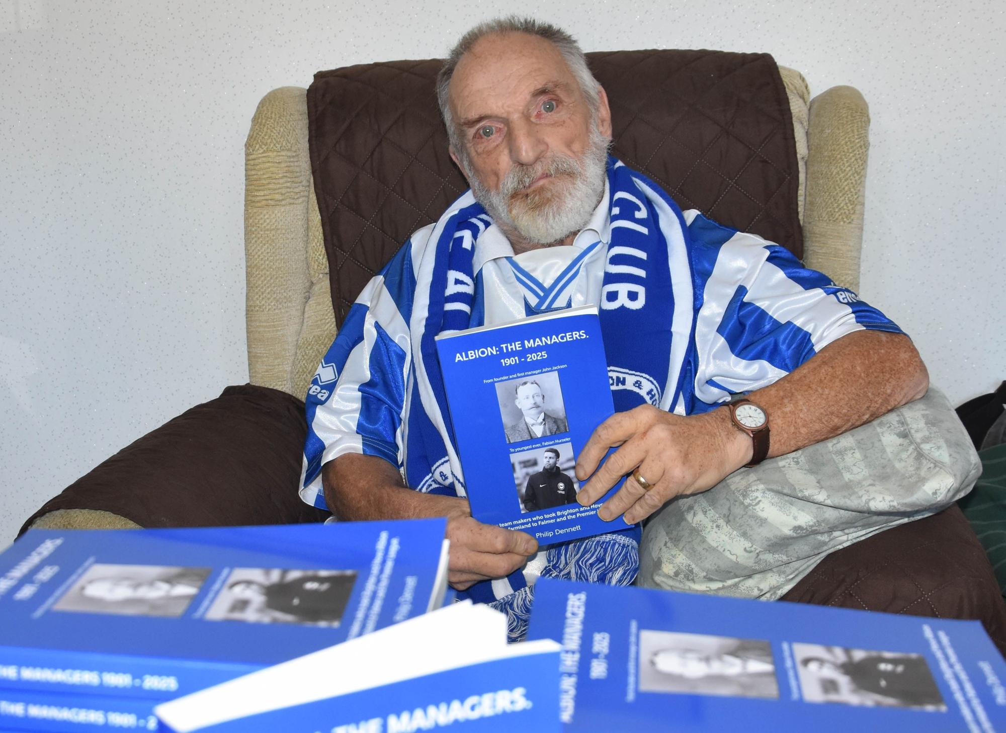 Loyal John launches new book on his beloved club
