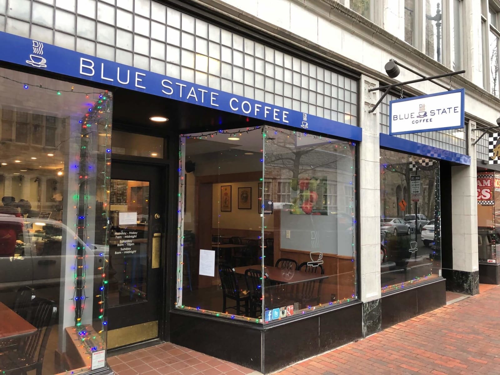Blue State Coffee menu with prices [updated 2026]