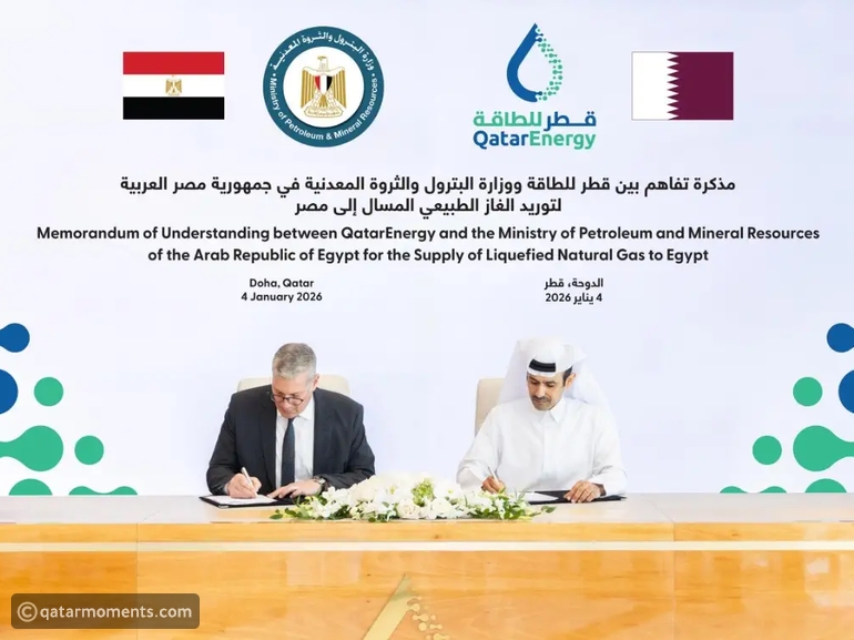 Egypt signs gas deal with Qatar to boost LNG supplies