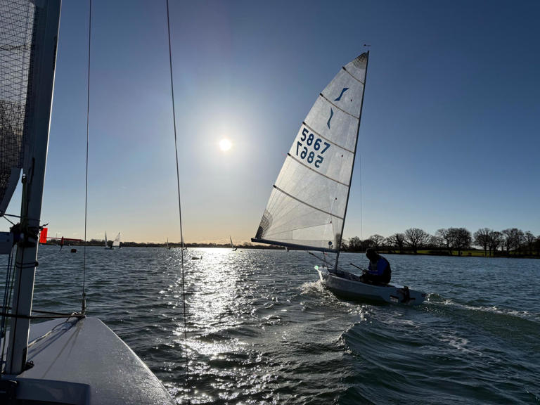 Dell Quay Frostbite Series races 3&4