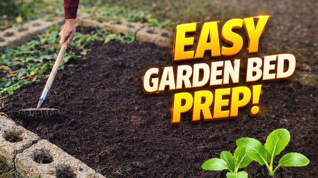 This simple bed prep method makes gardening easy
