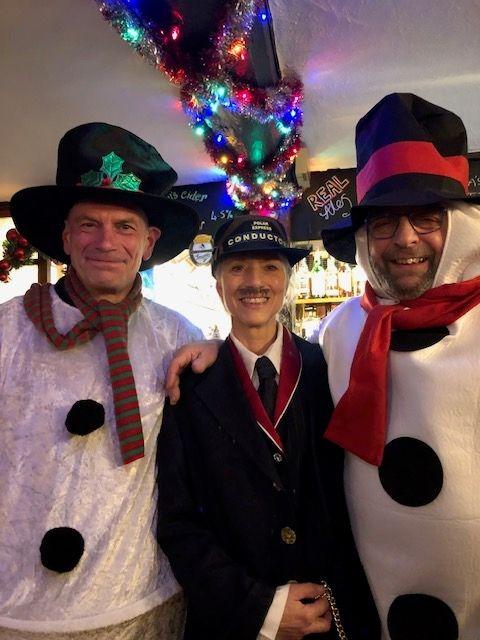 Marsworth: Festive fancy dress at the Red Lion as village welcomes the ...