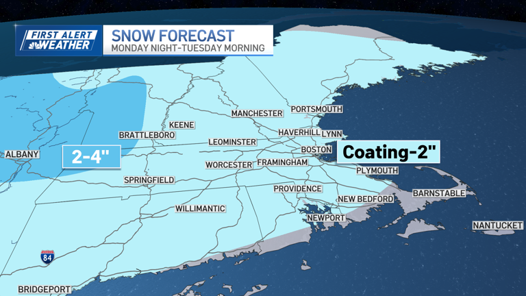 Tracking more snow coming our way overnight Monday