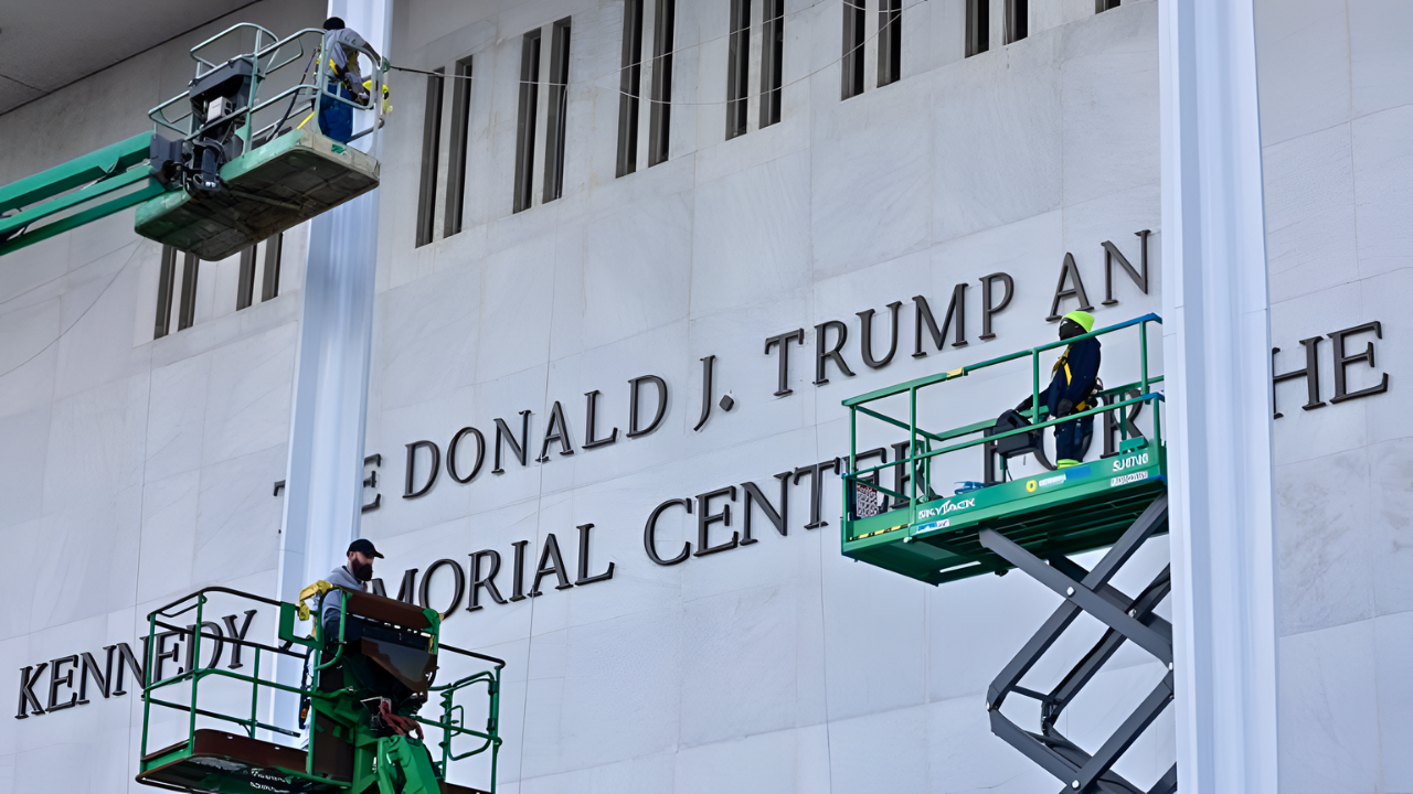 Christmas Eve tradition canceled after Trump name added to Kennedy Center