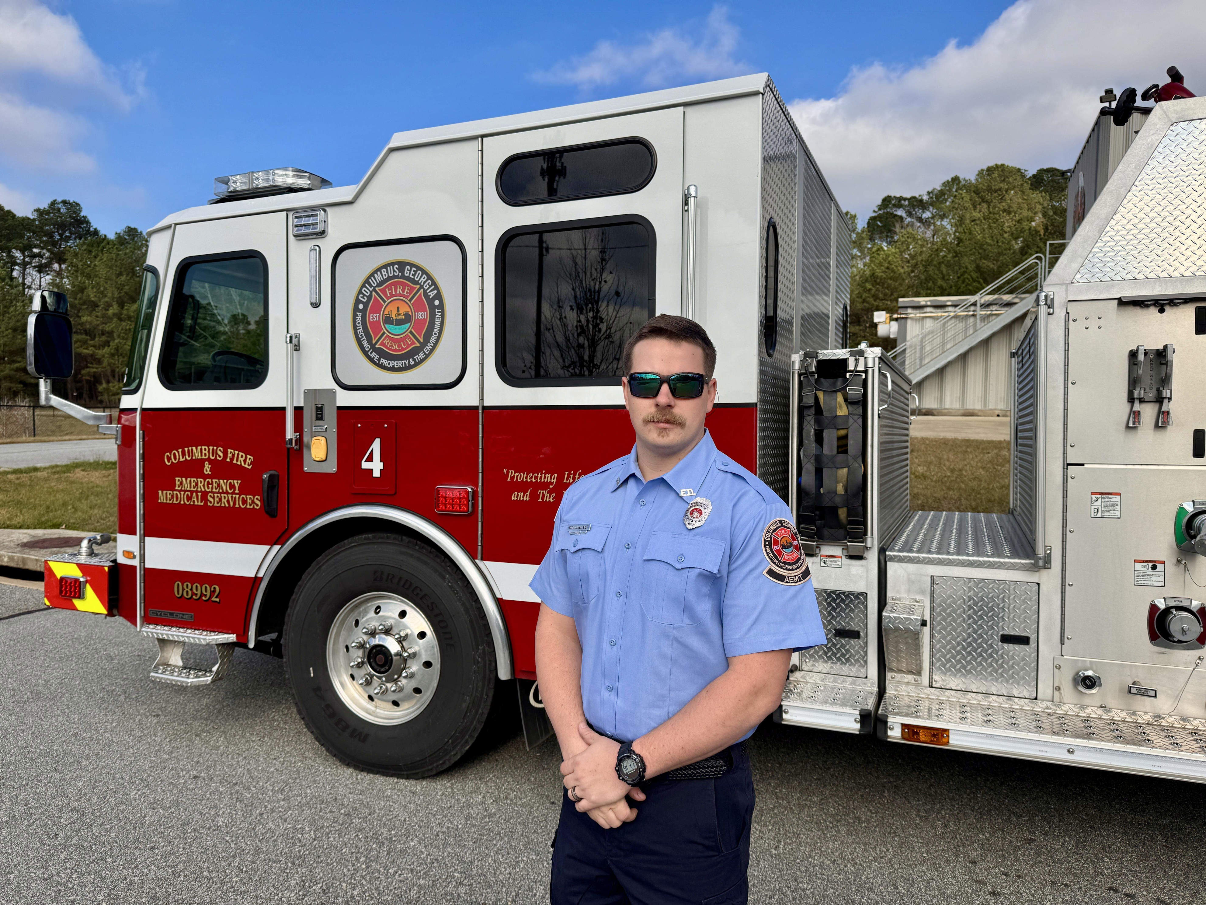 Off-duty Columbus Fire & EMS employee helped save 7 people after head ...