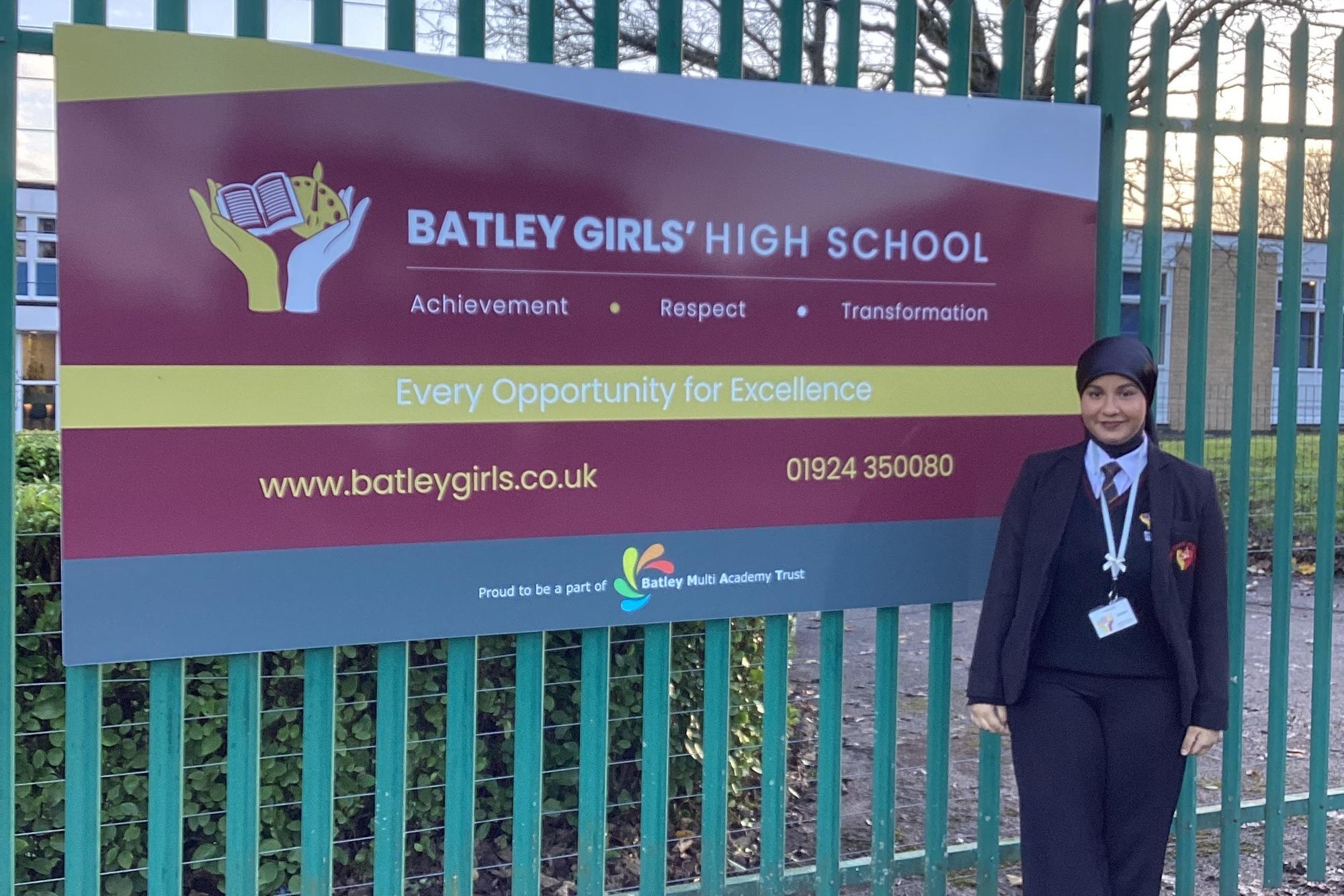 Batley Girls’ pupil to represent school at regional Great Debate 2026 final