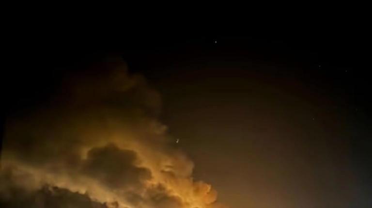 Fires break out in Chernihiv due to Russian attack