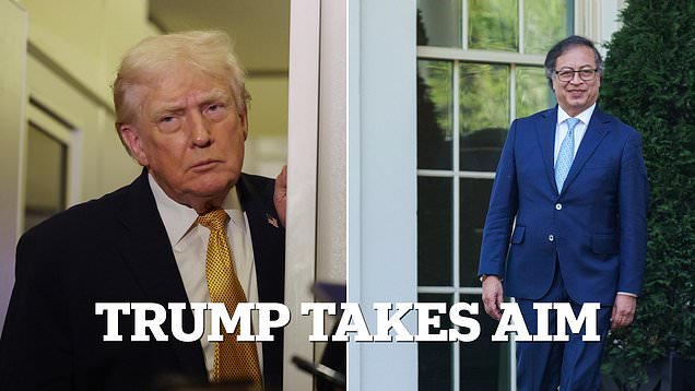 Trump suggests the US could take action in Colombia soon