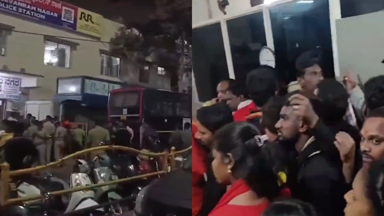 Bengaluru: Stones pelted at religious procession in JJ Nagar, 2 women ...