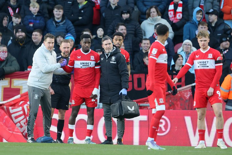 Middlesbrough injury update ahead of Fulham as Alex Bangura and Alfie ...
