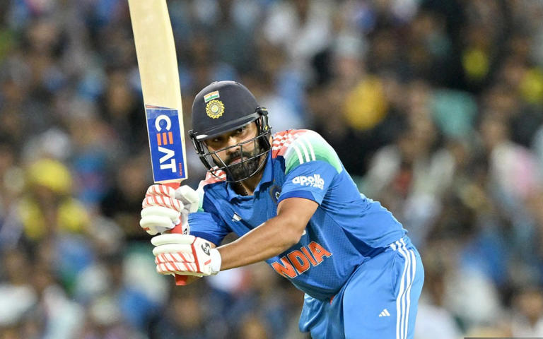 [WATCH] Rohit Sharma reacts angrily after young fan grabs his hand