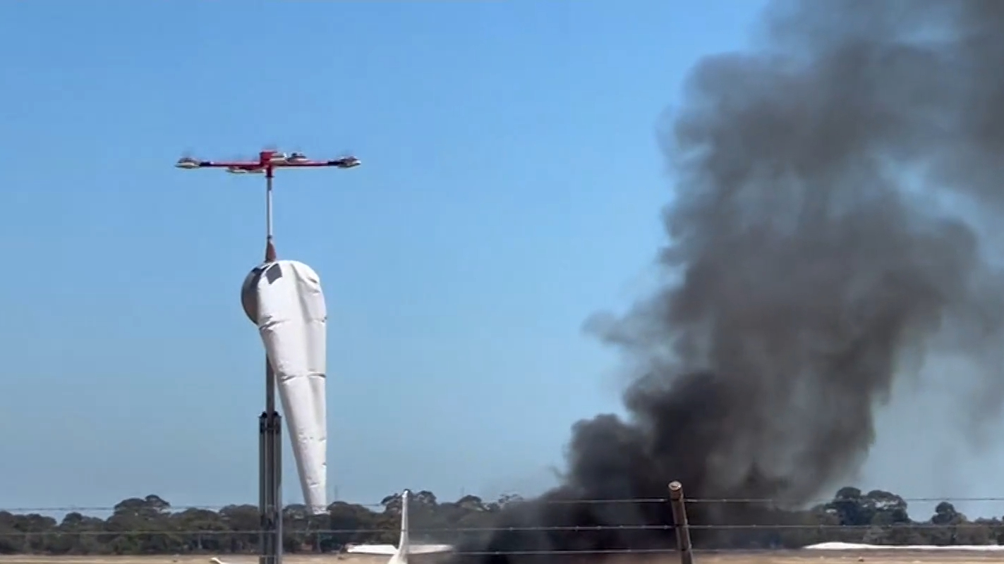 Light plane crashes at airport in Adelaide's north