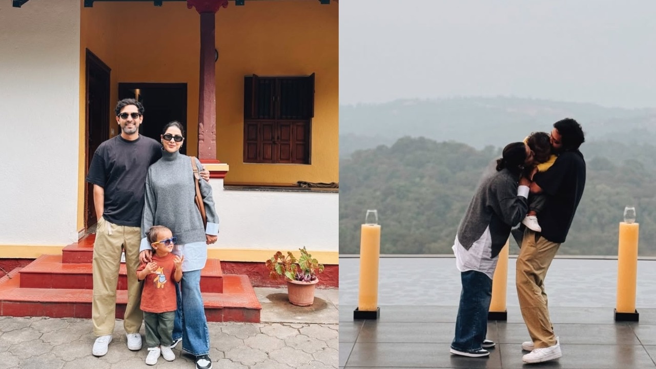 Vikrant Massey's intimate New Year celebration with wife Sheetal and ...