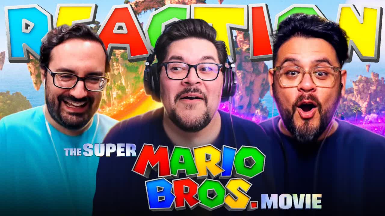 The Super Mario Bros. Movie - official trailer reaction