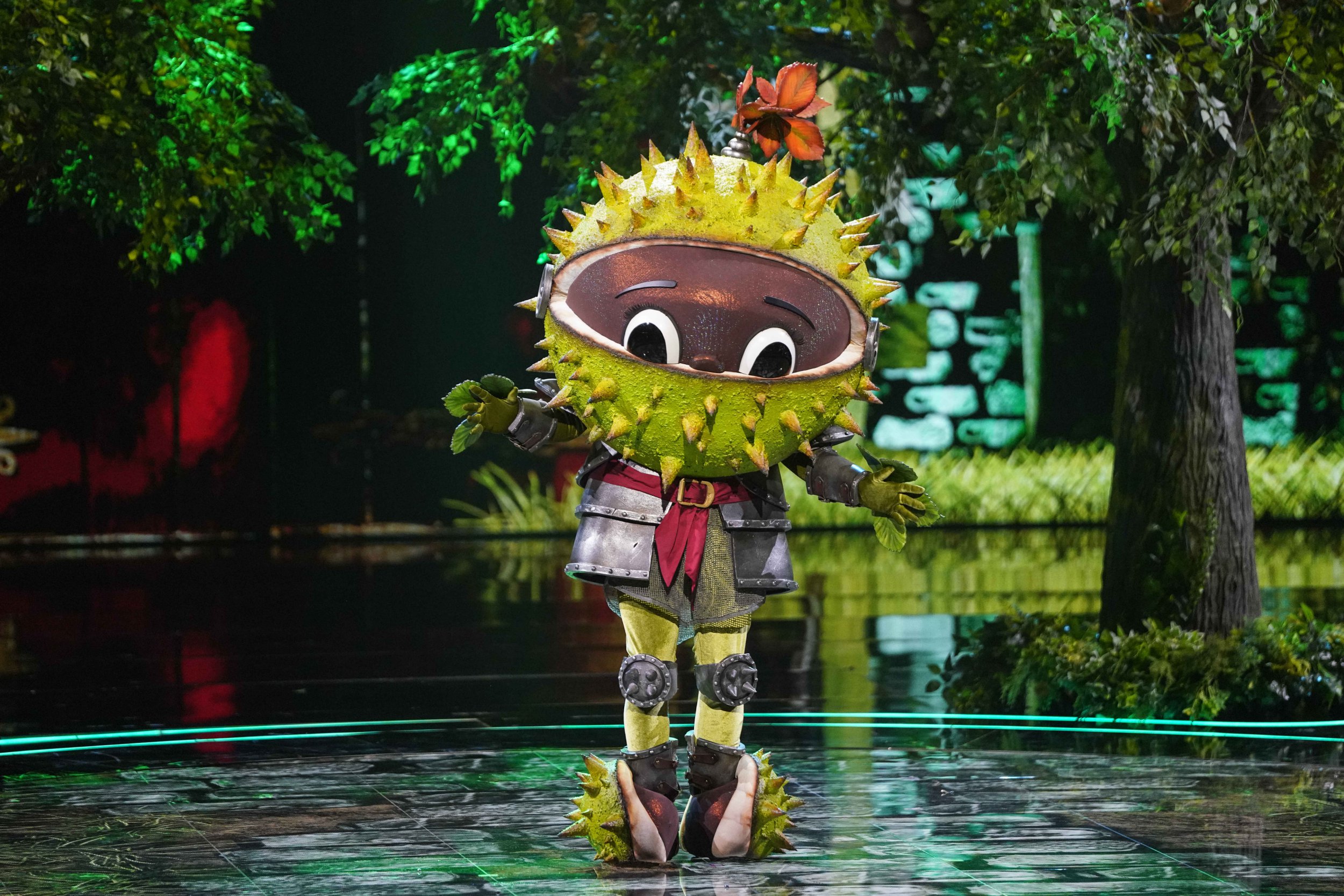 Who’s the Masked Singer star Conkers? All clues