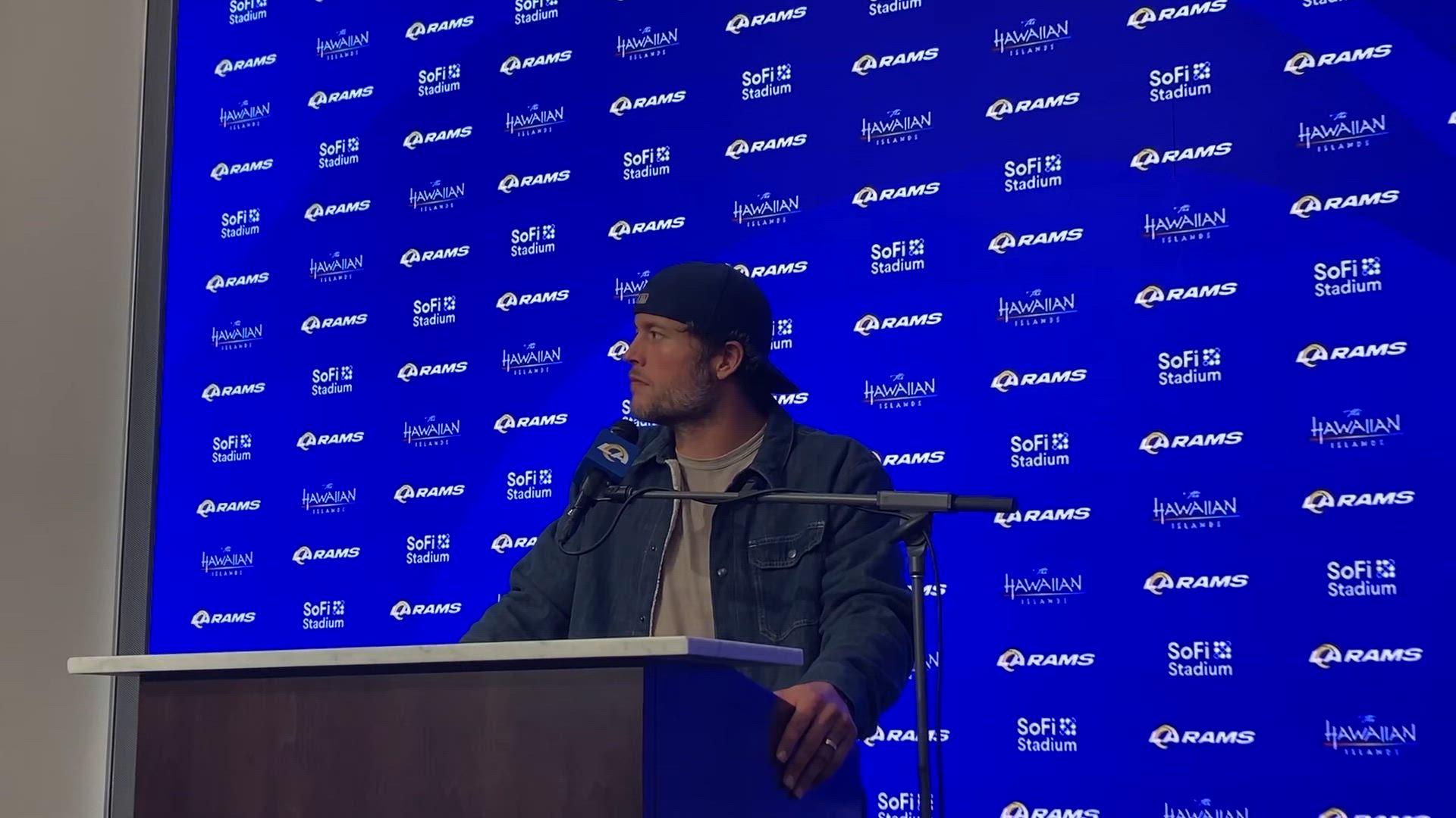 Los Angeles Rams QB Matthew Stafford on his family and team