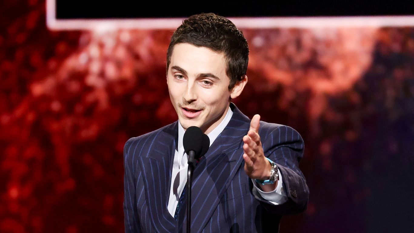 Timothée Chalamet sacré, Une bataille après l'autre meilleur film… le ...