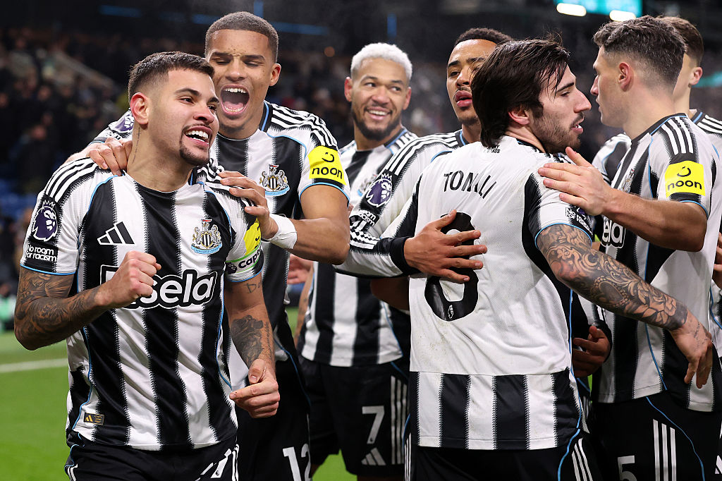 Newcastle United 'xG for' compared to Premier League top six rivals