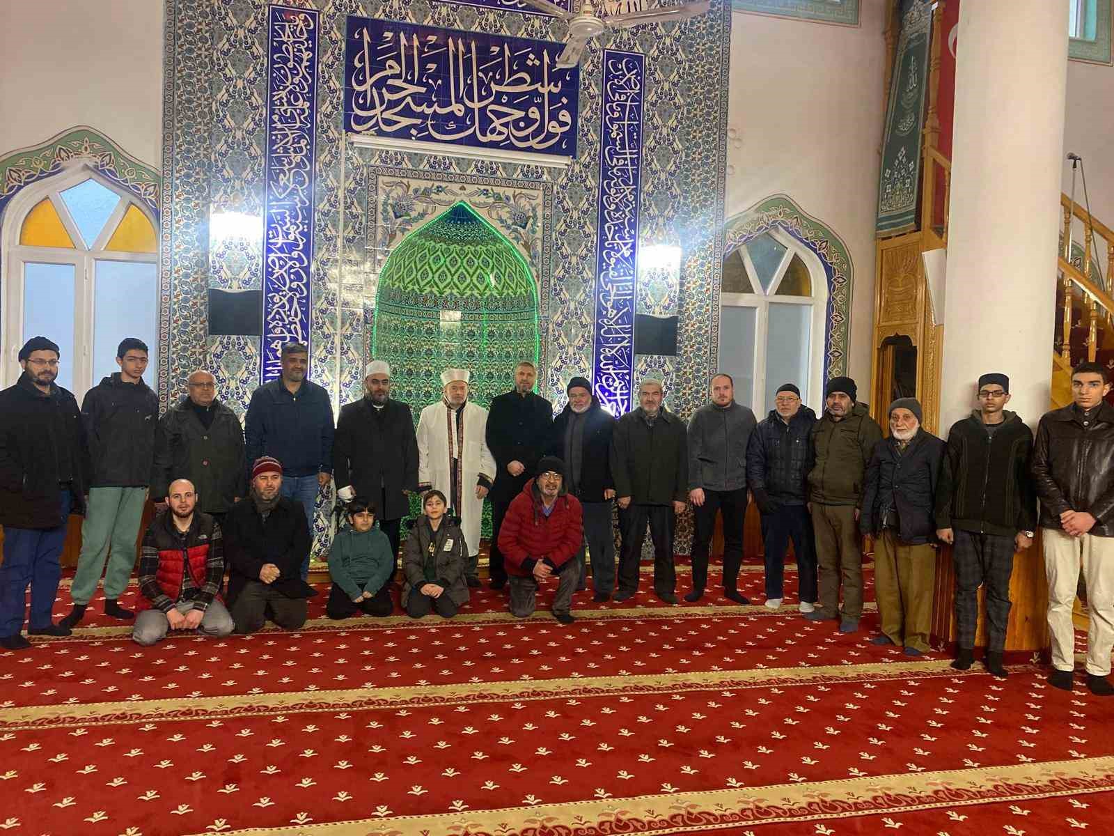 Evliya Çelebi Camii’nde sabah namazı buluşması gerçekleştirildi