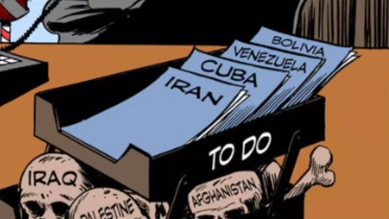 Did a 2007 political cartoon quietly signal the US action in Venezuela ...