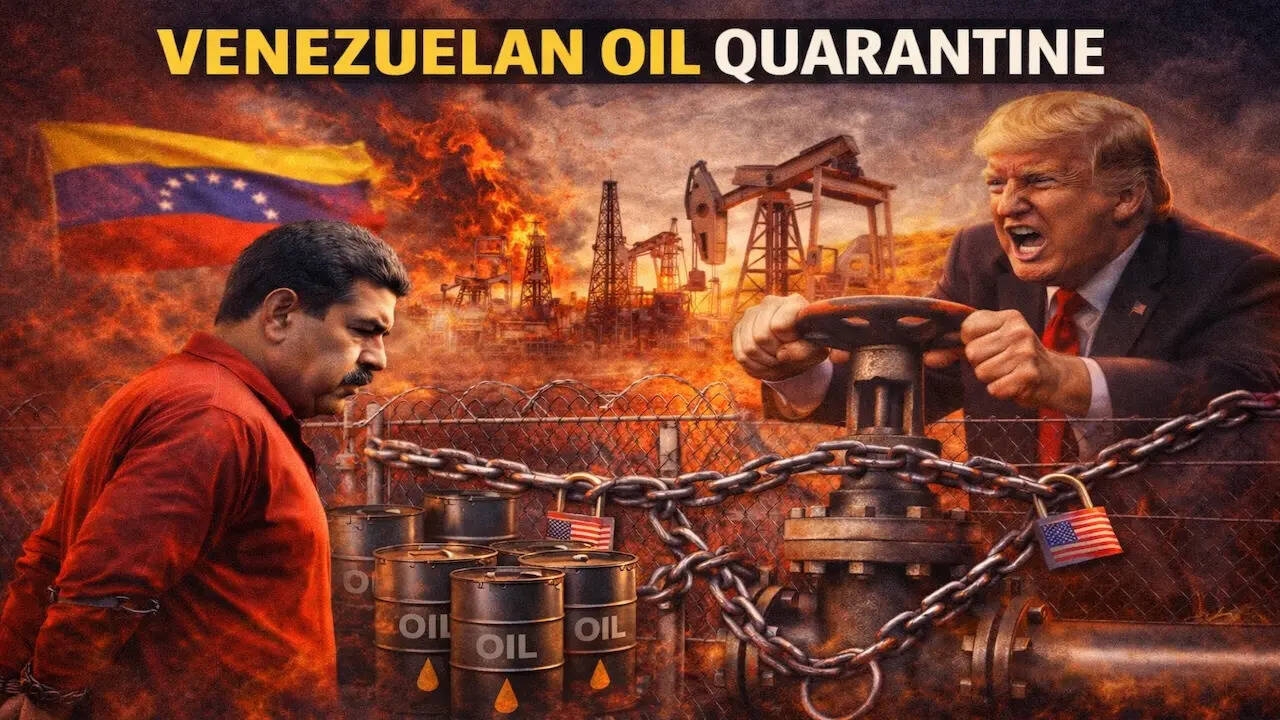 What is 'oil quarantine' that Donald Trump will impose on Venezuela?