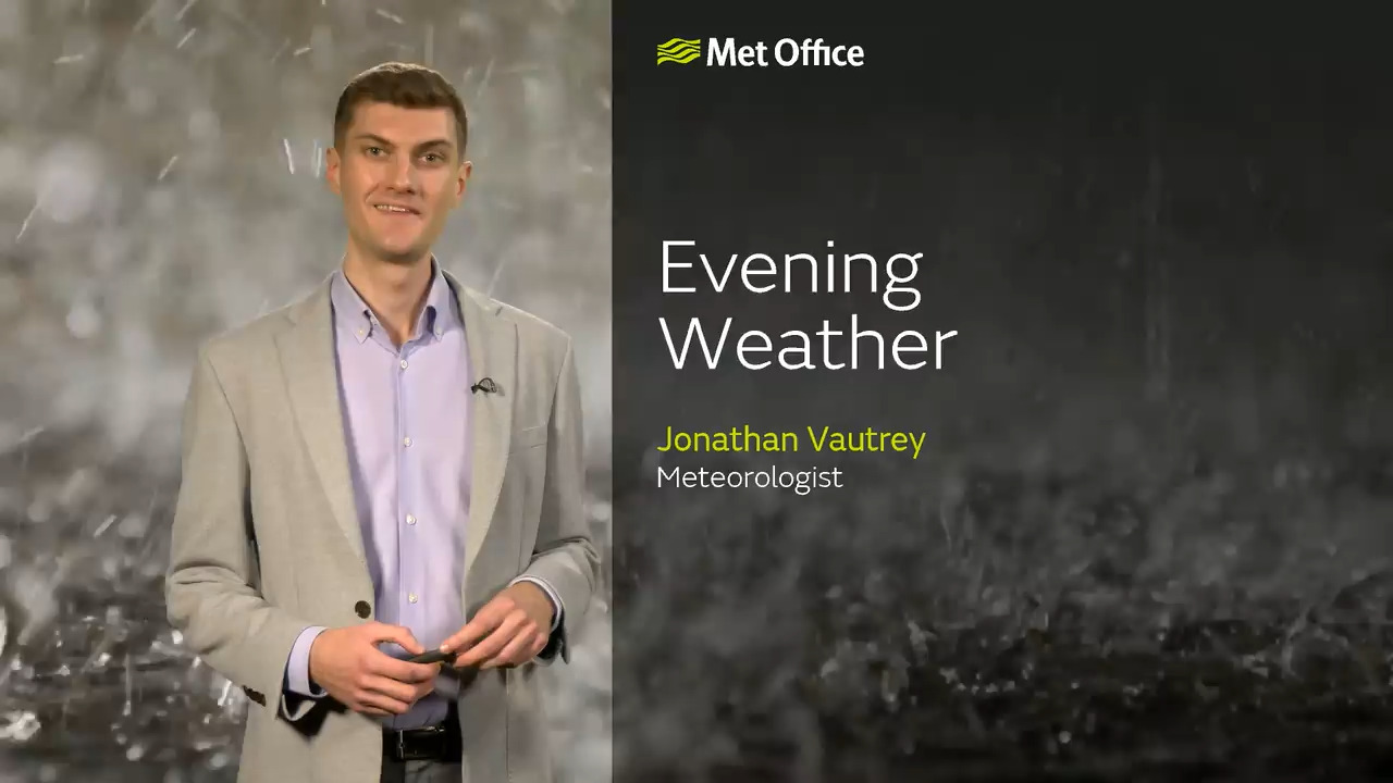 Met Office Sunday evening weather forecast 14/12/2025
