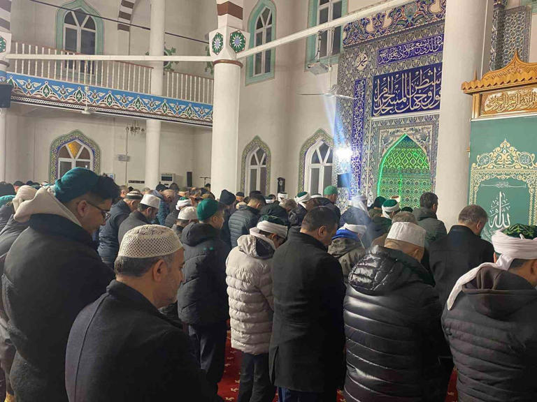 Evliya Çelebi Camii’nde sabah namazı buluşması gerçekleştirildi