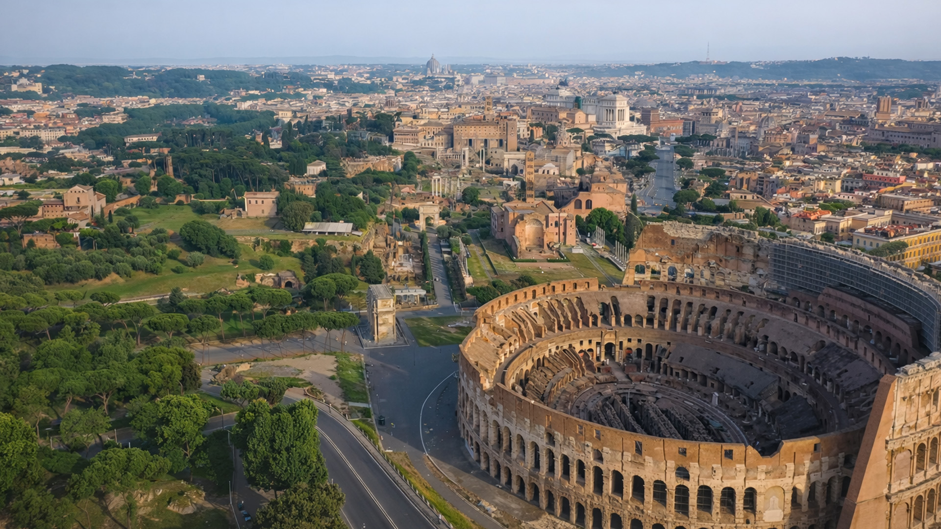This arena was built for gladiators