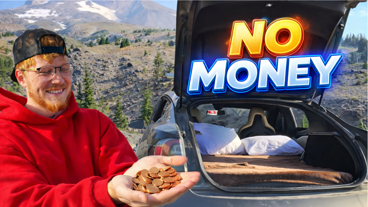 $0 budget car camping road trip across the country | Day 2