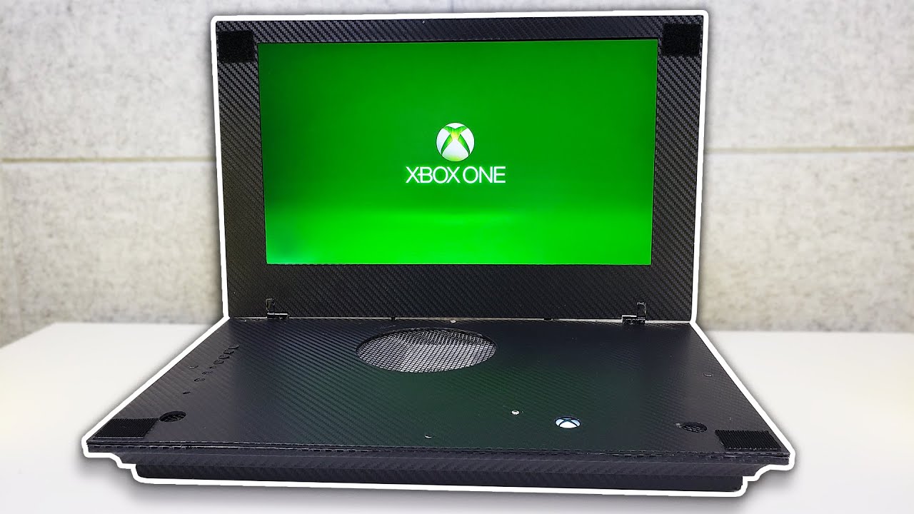I bought a custom XBOX One laptop from eBay (it's portable)