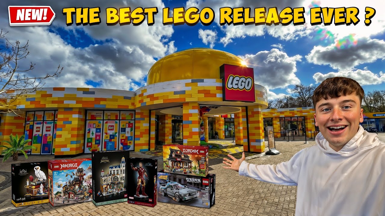 January 2026 LEGO store release day shopping