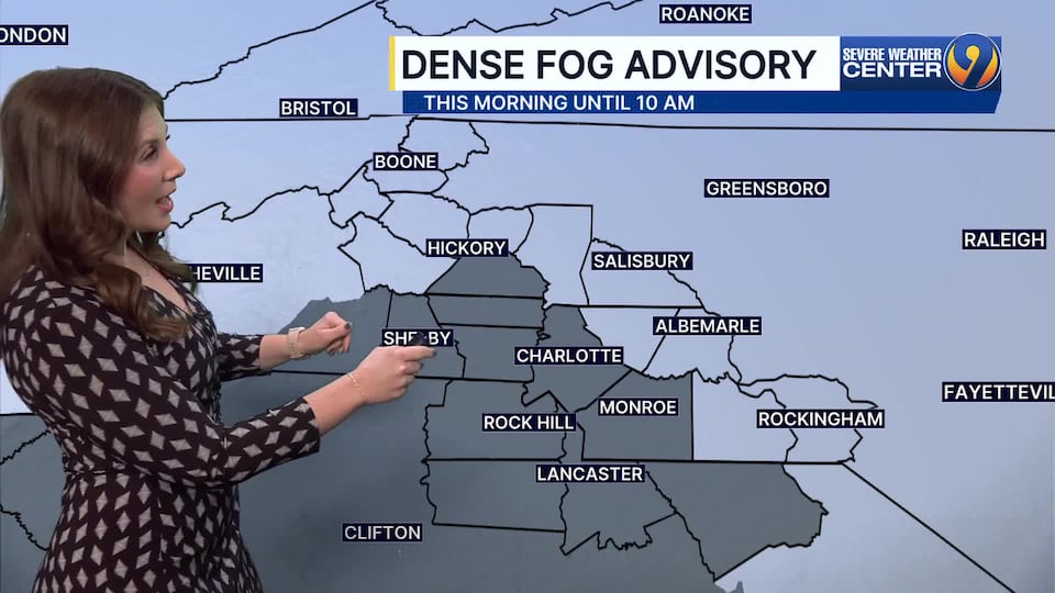 Monday morning's forecast with meteorologist Danielle Miller