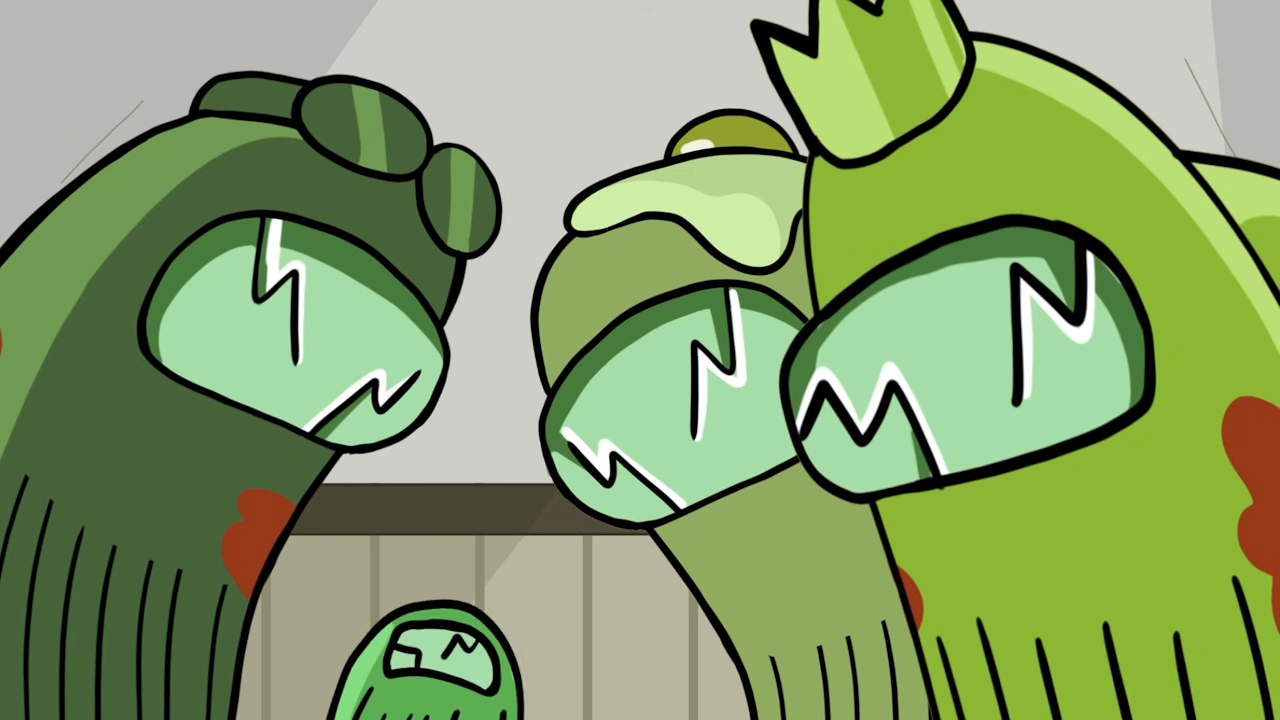 Among Us logic 15 - zombie plague - cartoon animation