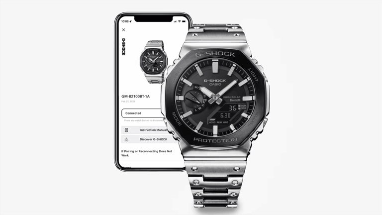 G-Shock GM-B2100BT : Une évolution métallique de la légendaire montre ...