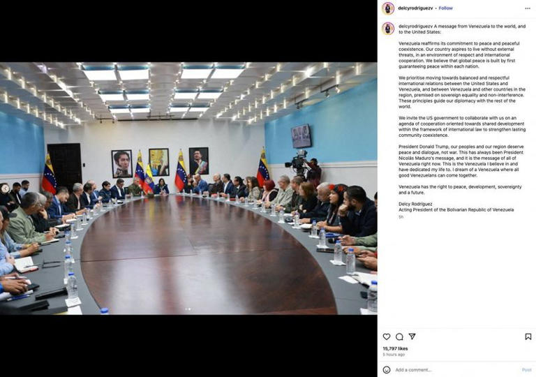 Venezuela's Maduro due in court, loyalists send message to Trump