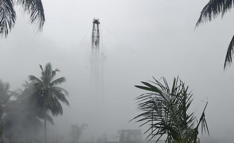 Gas leak, fire at ONGC oil well triggers mass evacuation in Andhra village