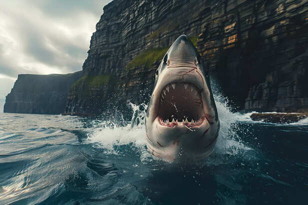 How can sharks detect one drop of blood in an entire ocean?