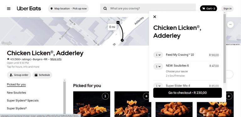 Chicken Licken menu with prices [updated 2026]