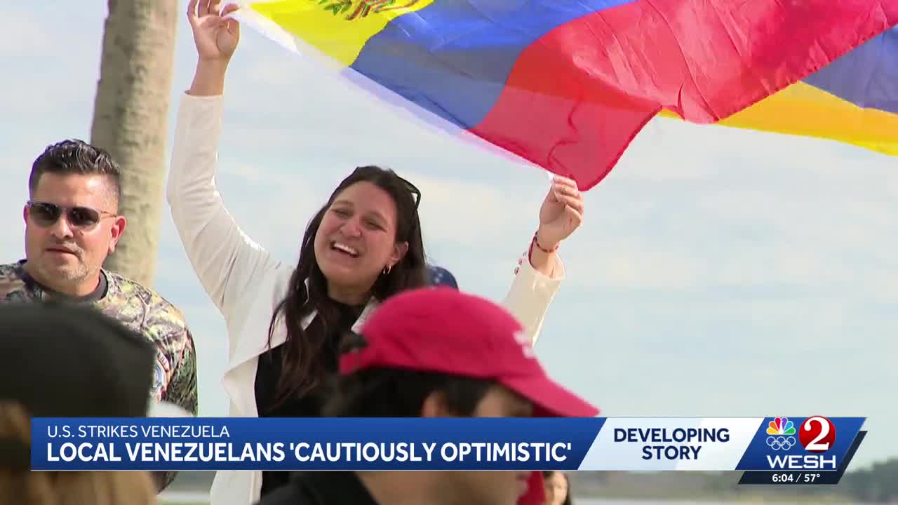 Venezuelans of Central Florida celebrate Maduro's capture with ...