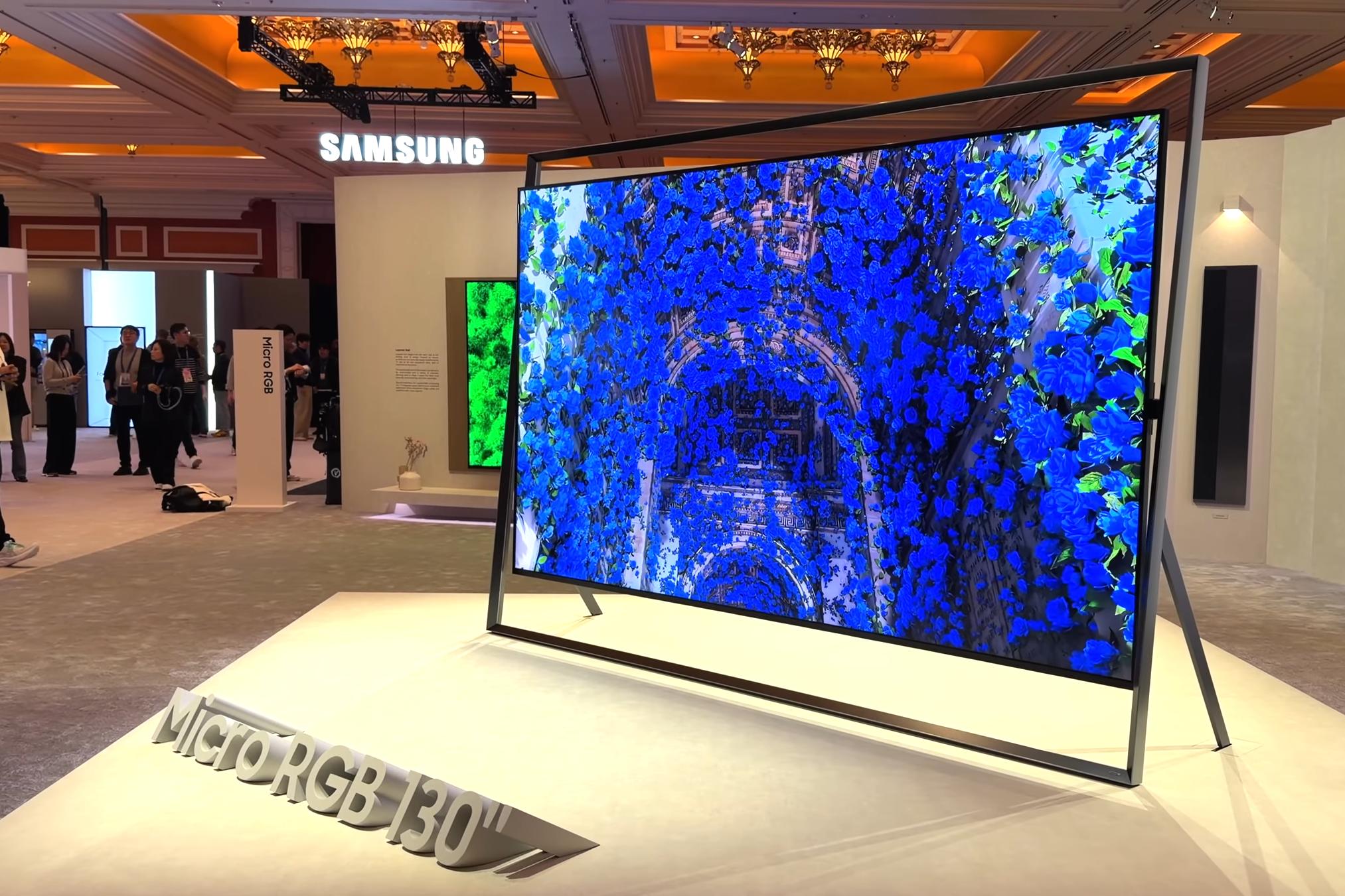 Is this 130in monster going to be the best TV I’ve seen this week?