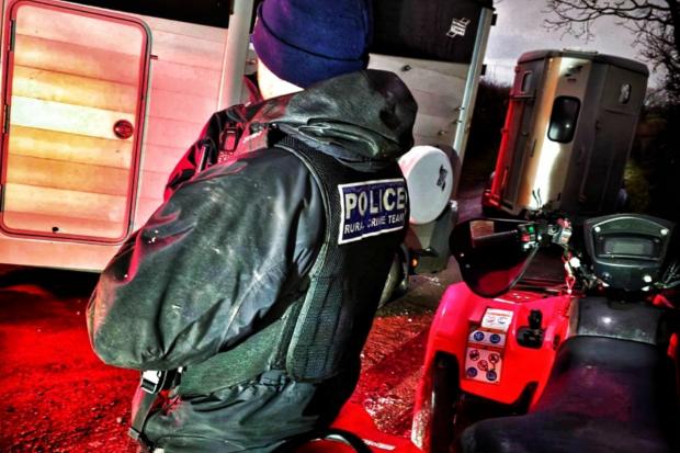 Police recover stolen horse boxes and quad bike in cross-border ...