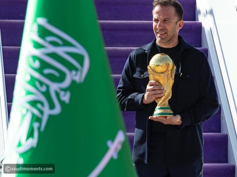 FIFA World Cup trophy tour 2026 kicks off in Riyadh