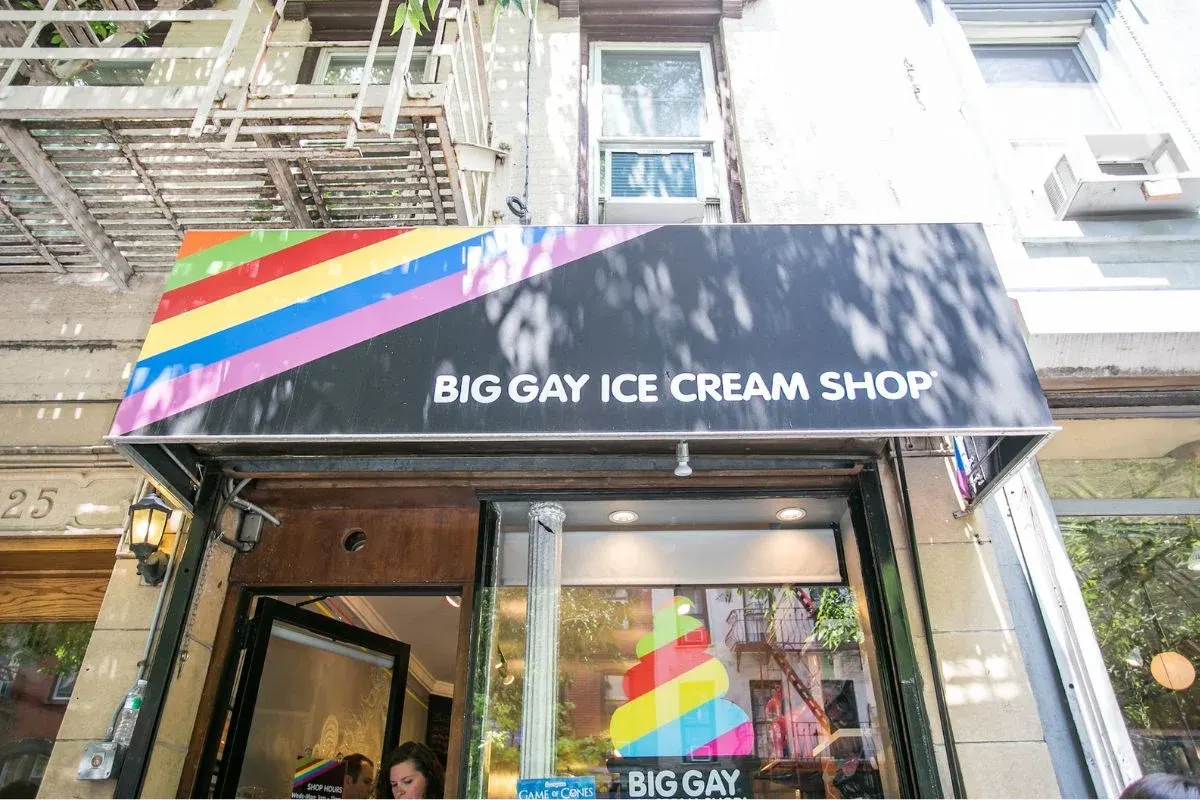 Big Gay Ice Cream menu prices with calories [updated 2026]