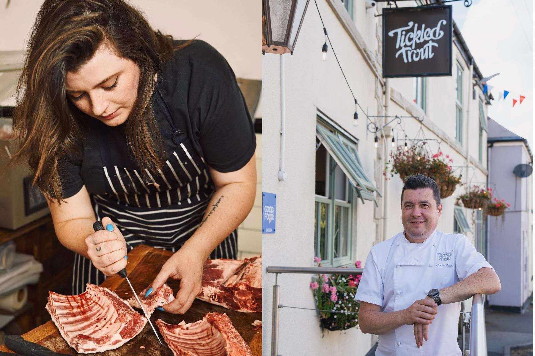 Derbyshire butcher Jessica Wragg and Tickled Trout team up for Ashgate ...