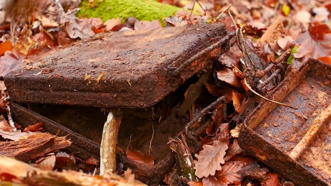 This battlefield still surprises us with fully intact WWII binoculars
