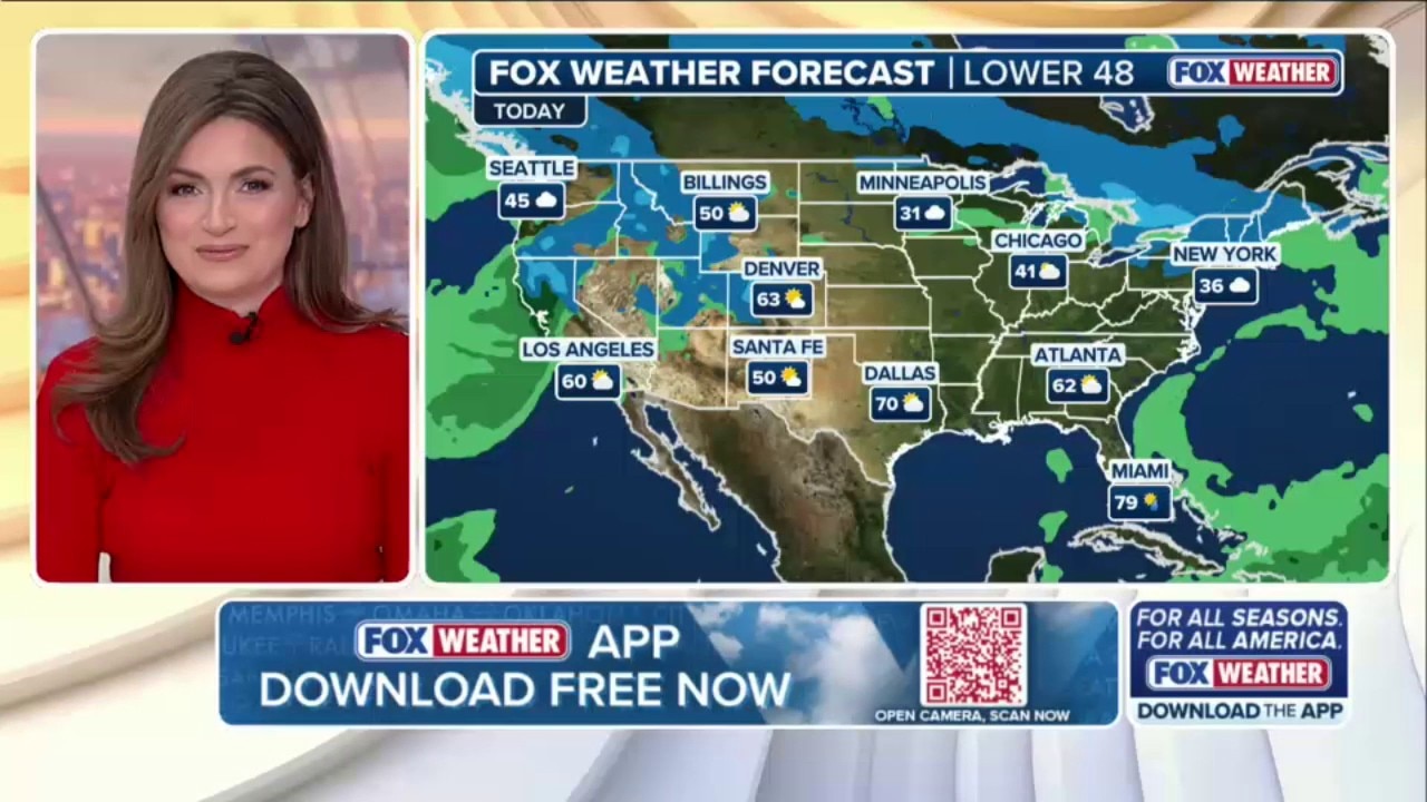 Weather in America: January 5, 2026